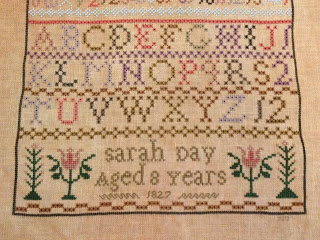 Samplers, Silks and Linens: Sarah Day Sampler Finished!